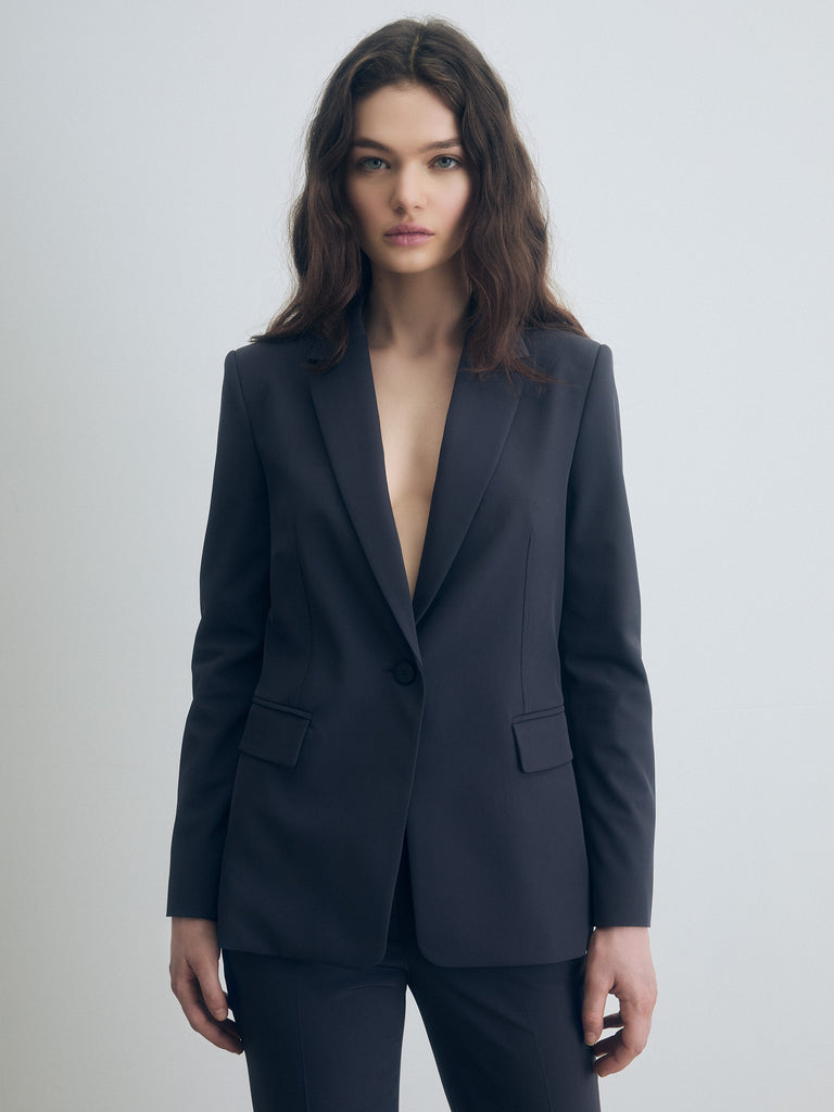 Tribeca Single Button Jacket – Judith & Charles