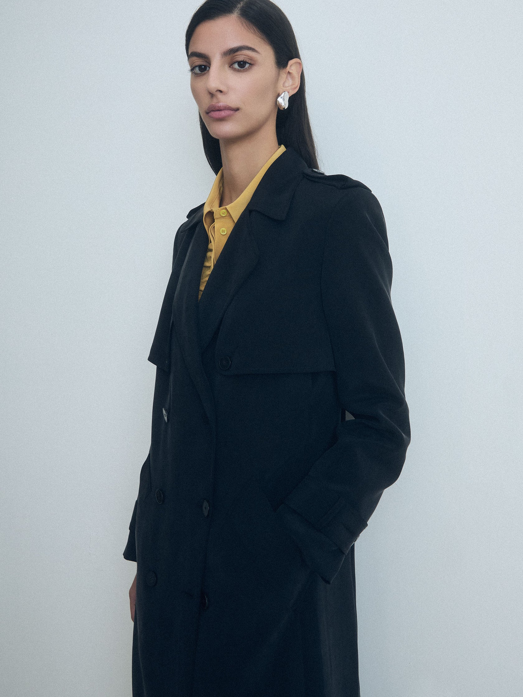 Pure Silk Trench Coat – Judith & Charles