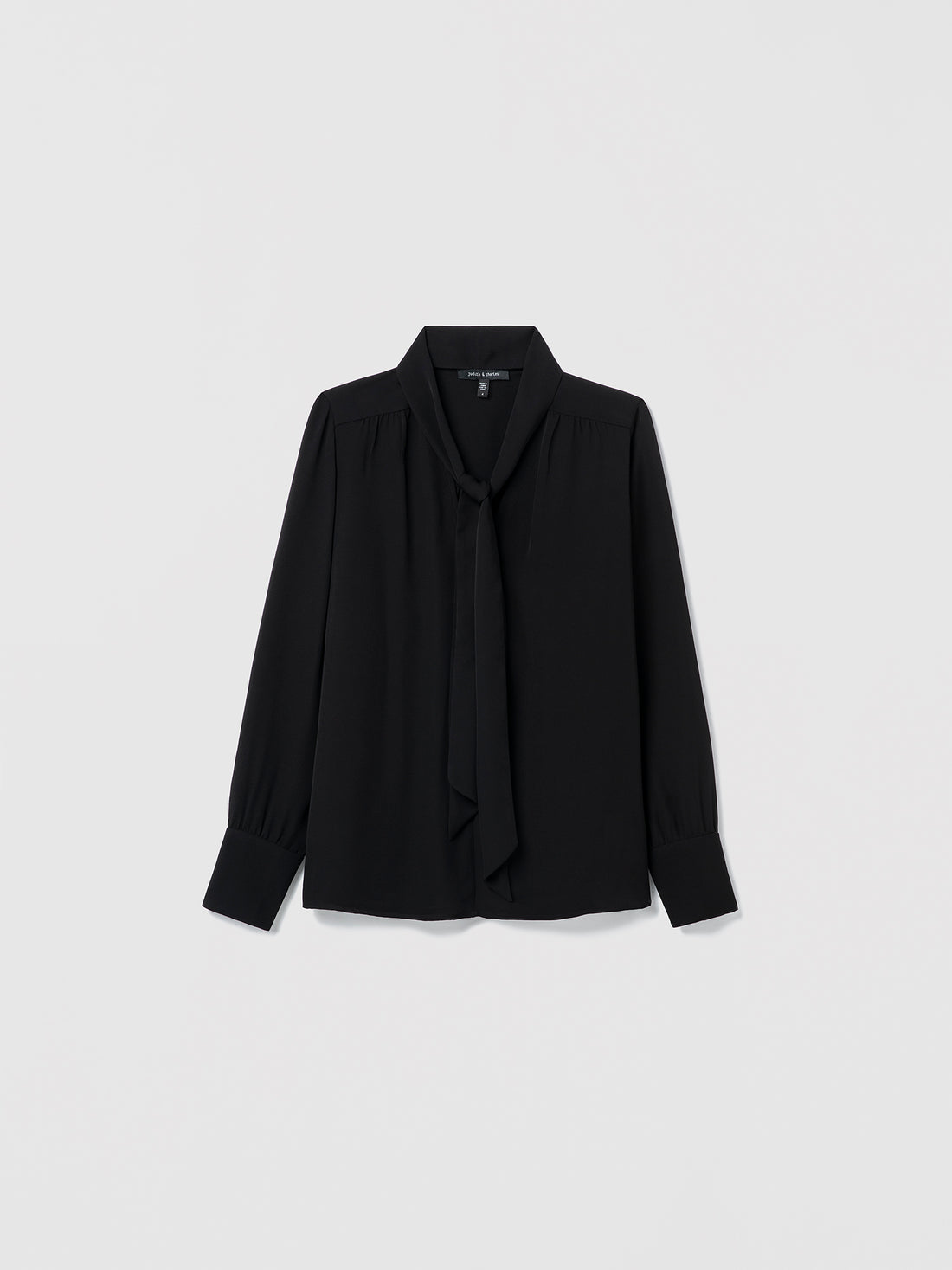Georgette Blouse with Bow – Judith & Charles
