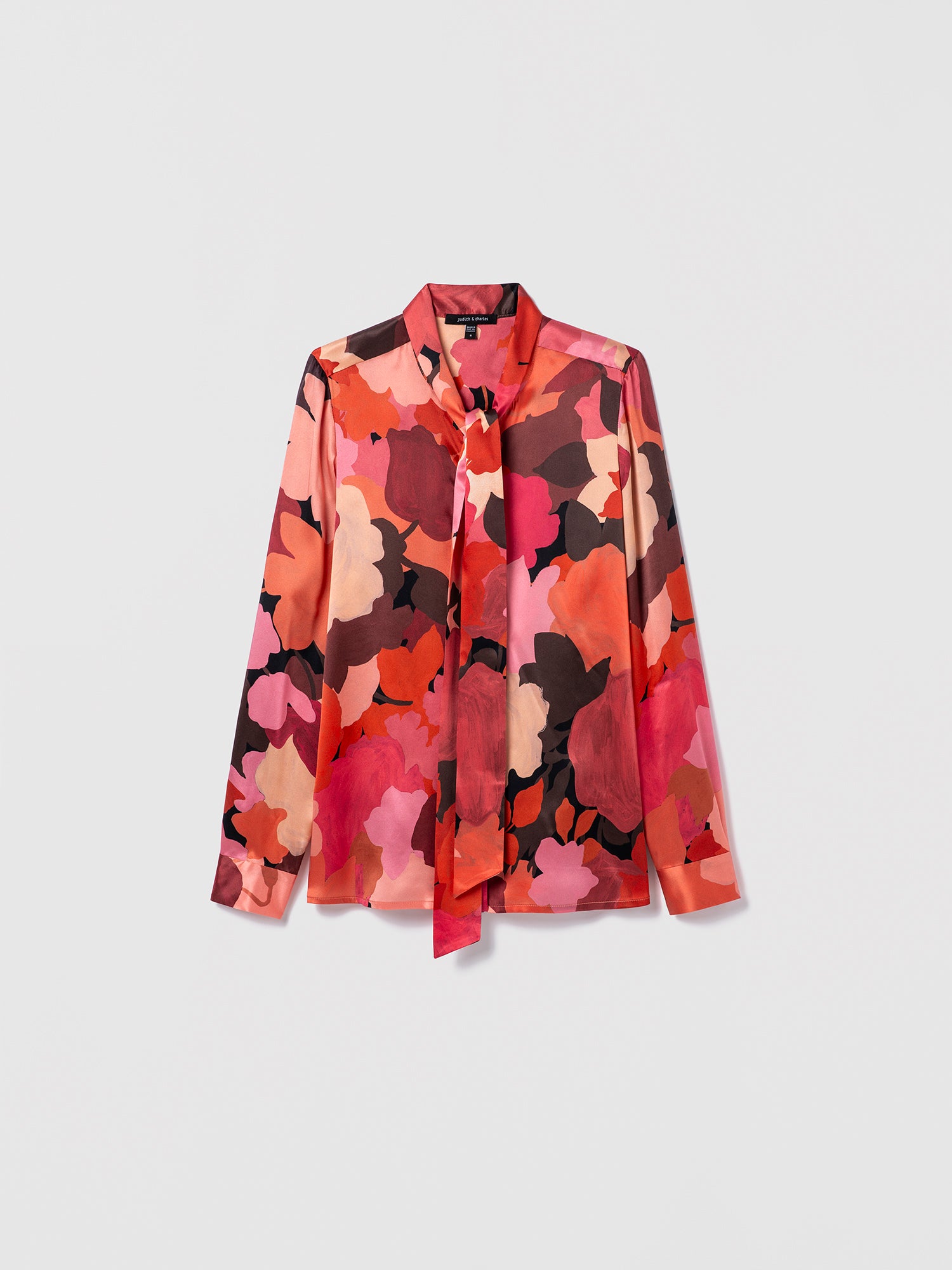 Liberty Print Satin Blouse – Judith & Charles