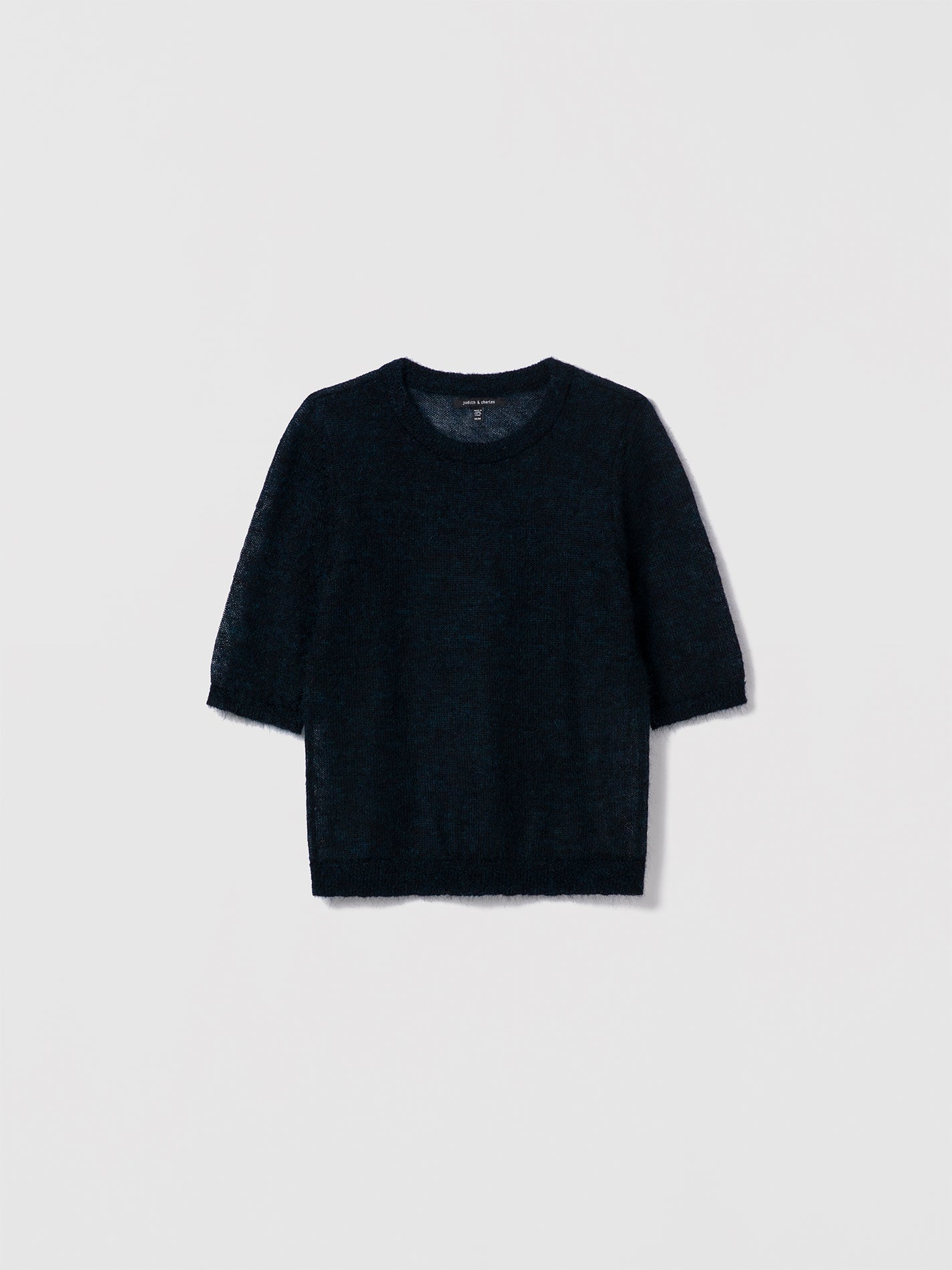 Short Sleeve Mohair Sweater – Judith & Charles